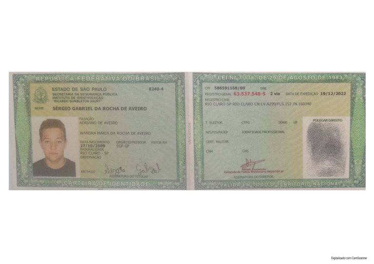 RG Gabi. Meu Bebê | PDF