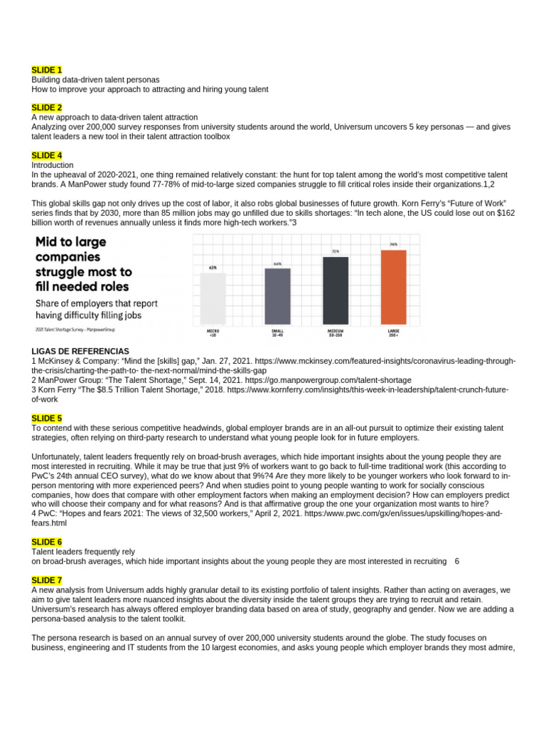 Building Data-Driven Talent Personas | PDF