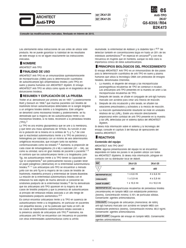 Anti TPO ARCHITECT | PDF