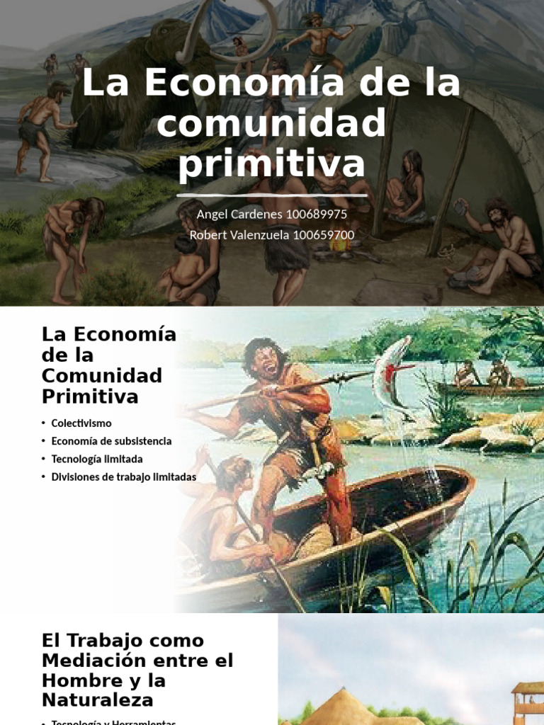 Presentacion Comunidad Primitiva | PDF
