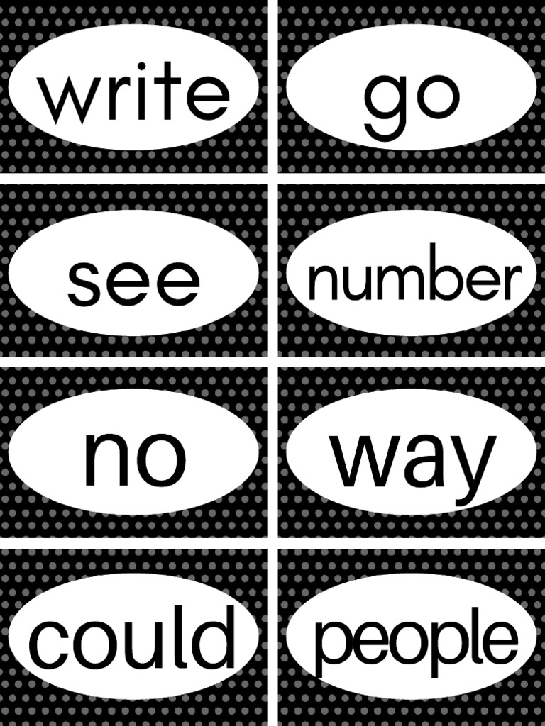 Sight Words 10 | PDF