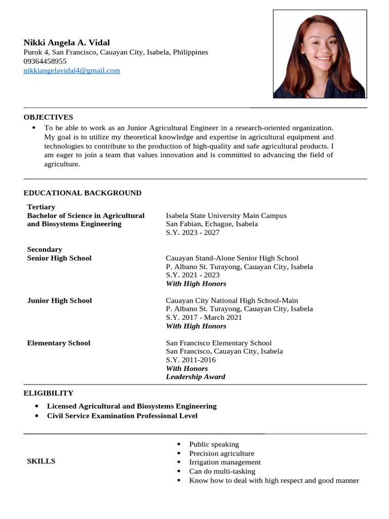 Nikki resume | PDF