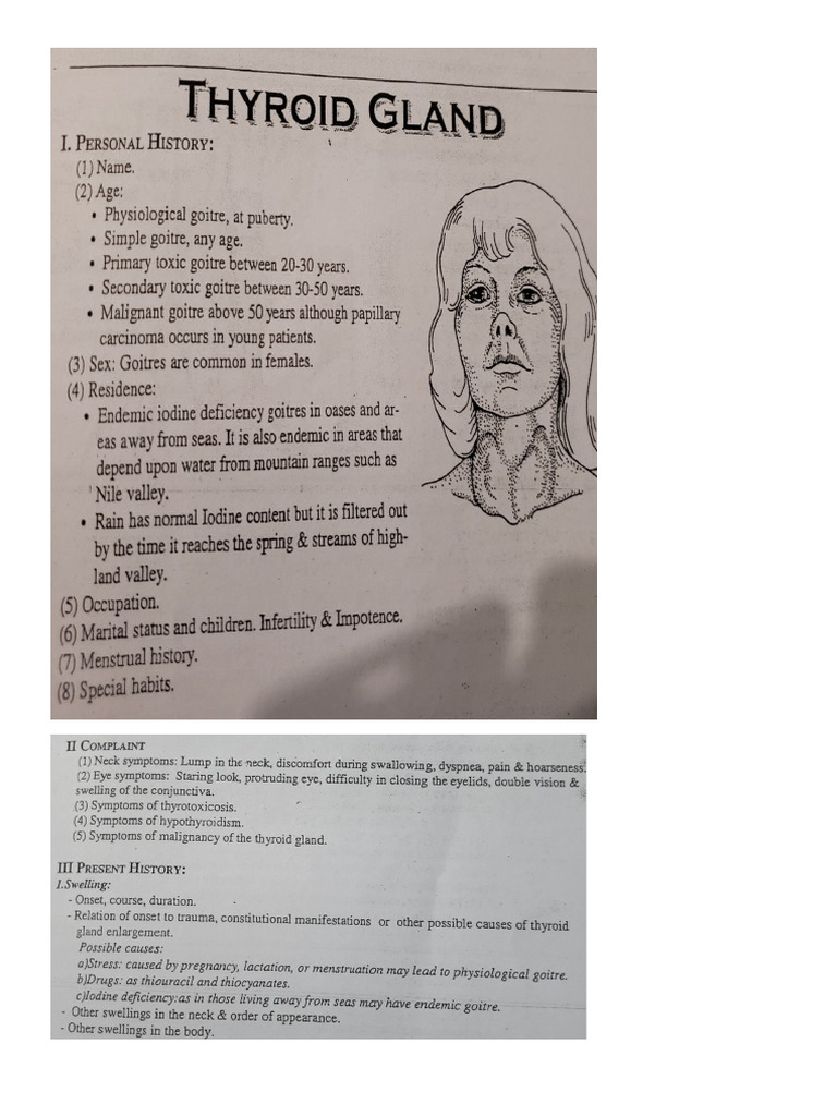 Sheet Ofor Thyroid by Heno | PDF