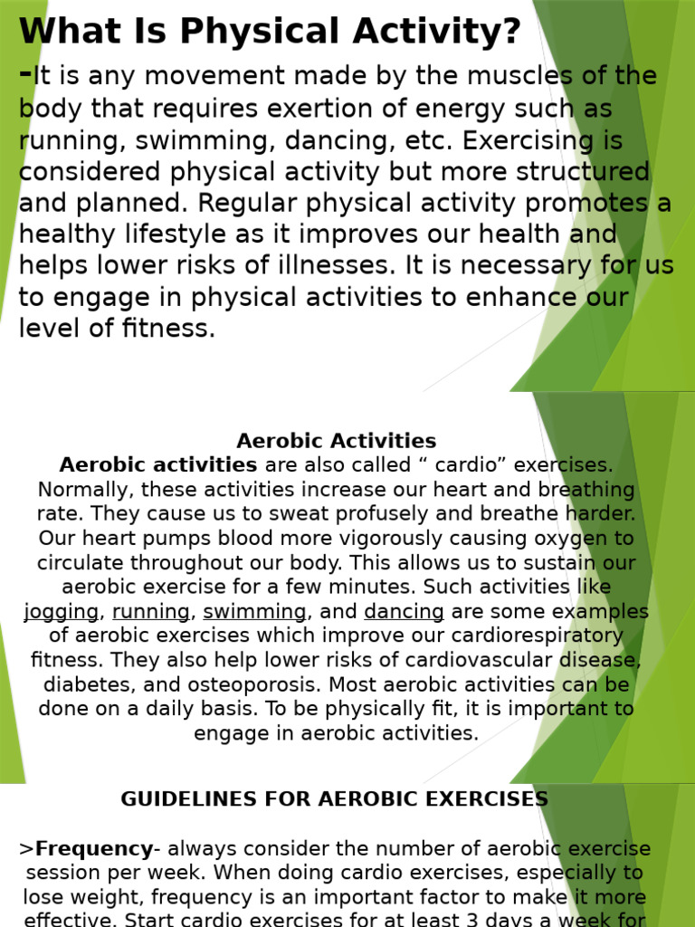 What Is Physical Activity | PDF