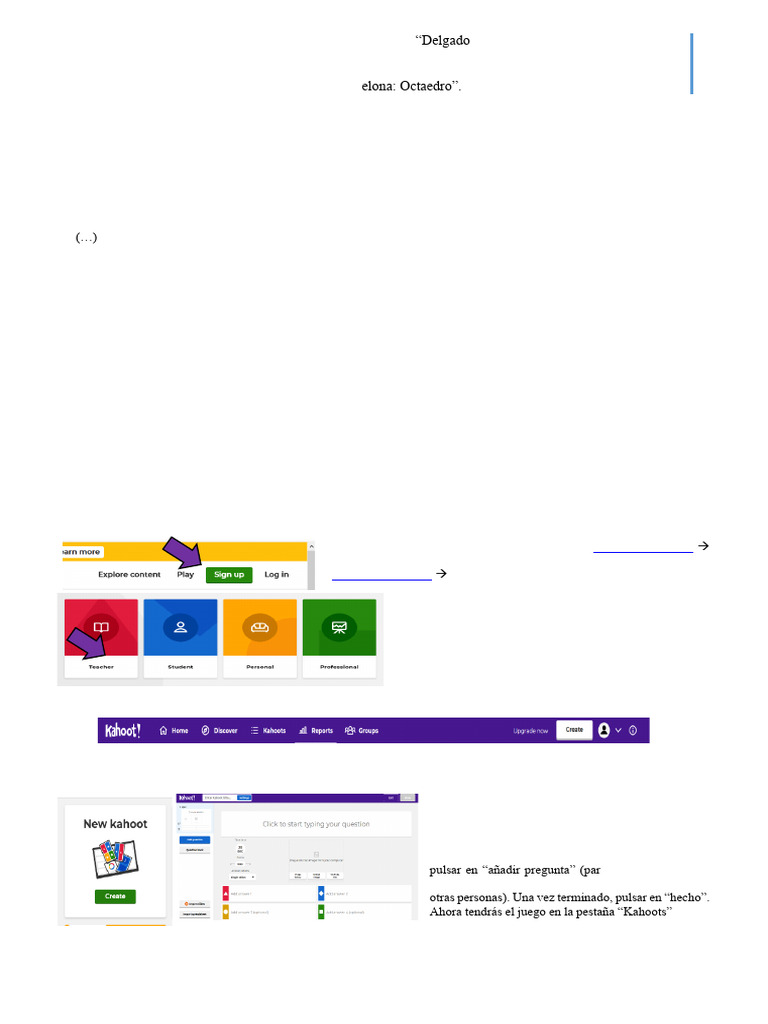 GAMIFICACIÓN y USO DE KAHOOT Texto Adaptado para Clase | PDF