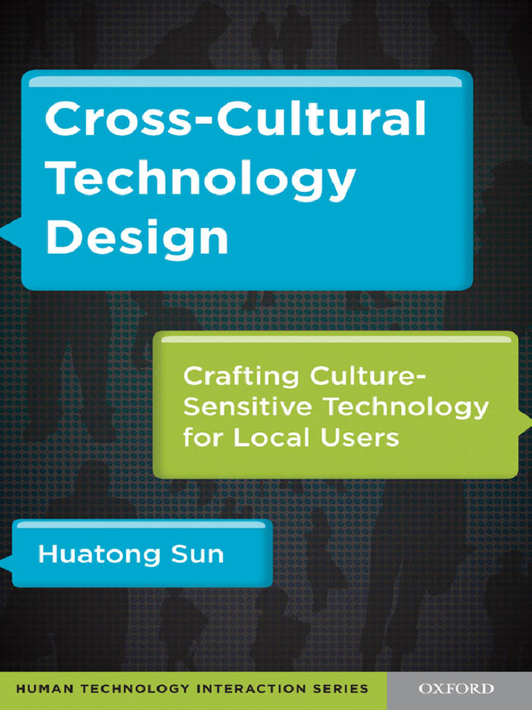 (Human Technology Interaction Series) Huatong Sun - Cross-Cultural ...