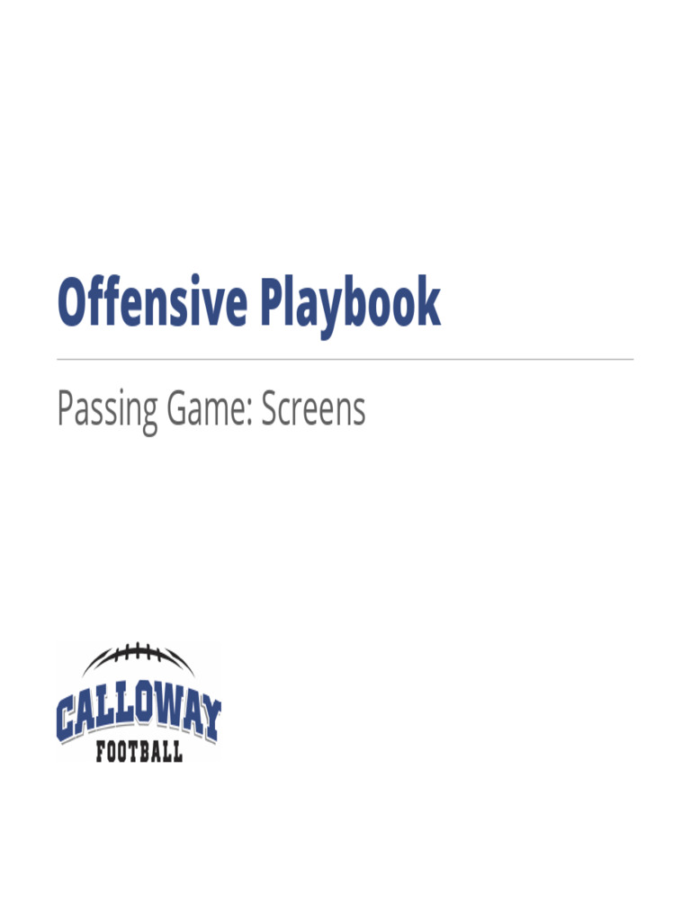 Pass Screens | PDF