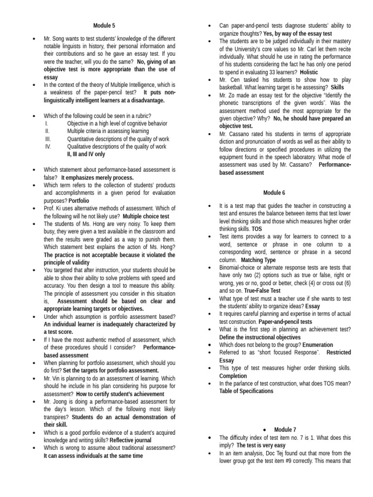 Reviewer Finals | PDF