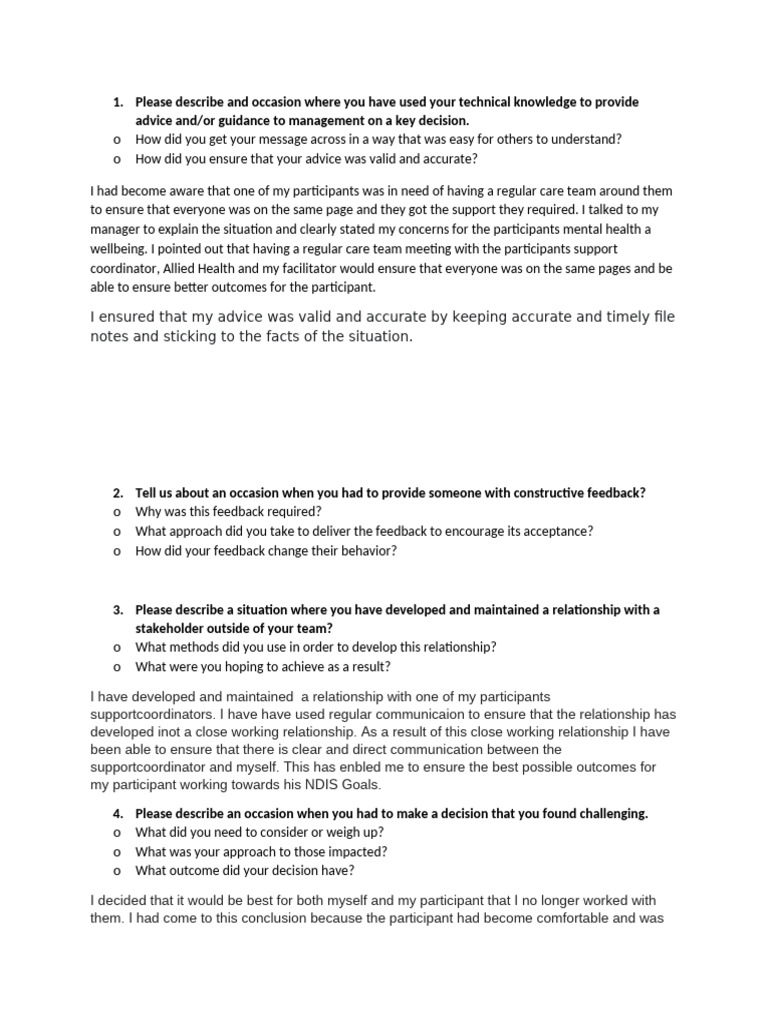 APS 5 Interview Prep | PDF