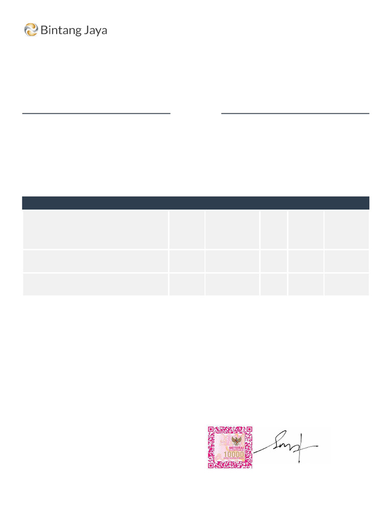 Contoh Invoice | PDF