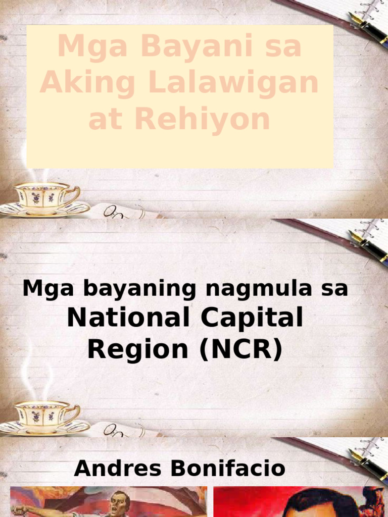 Mga Bayani NG Pilipinas | PDF