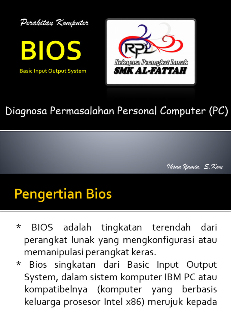 Pengenalan Bios | PDF