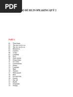 IELTS Speaking Part 2 (Cue Card) | PDF