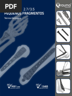 Técnica Quirúrgica Placa Philos: Conceptos | PDF | Tornillo | Metalurgia