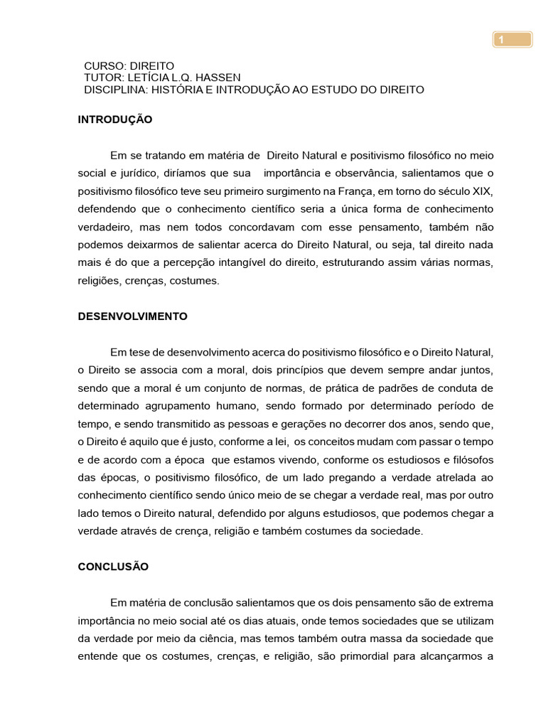 Atividade Formatada PDF Introdu. | PDF