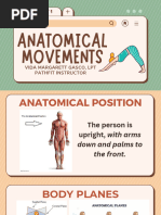 Anatomical Terms of Movement Explained | PDF | Anatomical Terms Of ...