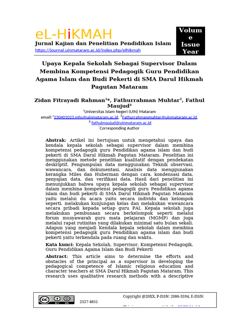 Artikel Zidan Fitrayadi Rahman | PDF