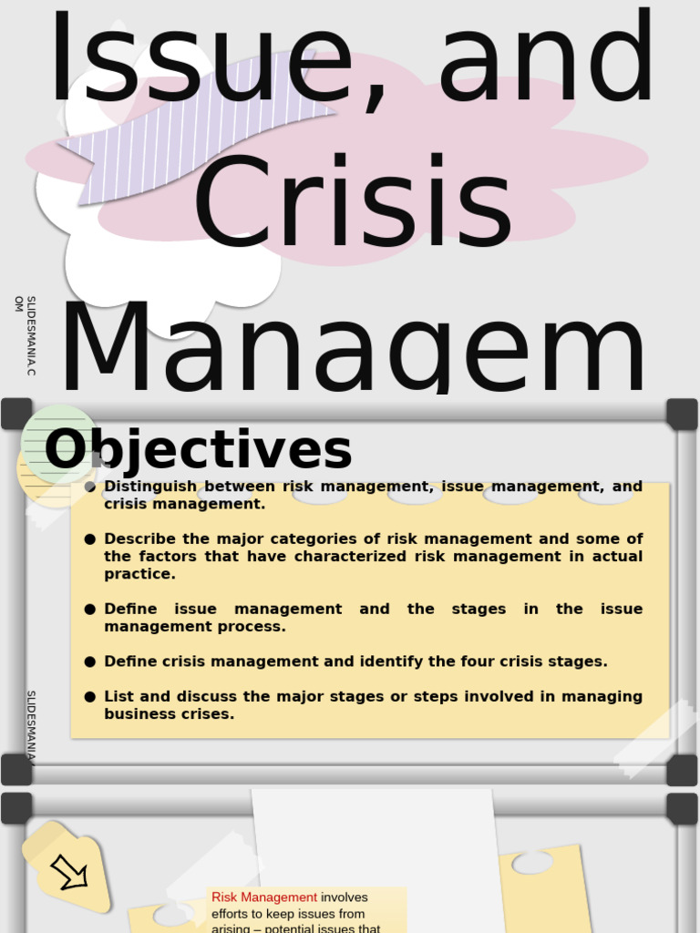 Module 5 - RISK ISSUE AND CRISIS MANAGEMENT | PDF