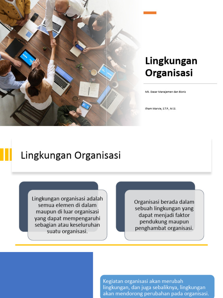 DMB 5 - Lingkungan Organisasi | PDF