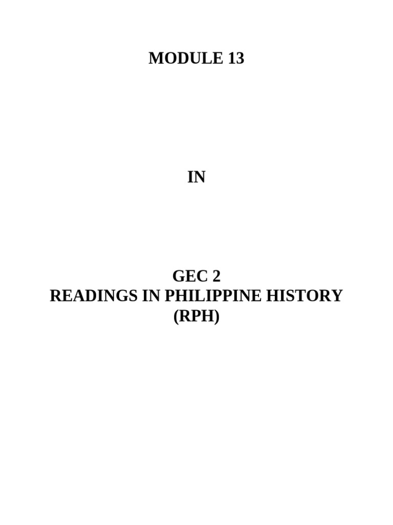 MODULE-13-RPH | PDF
