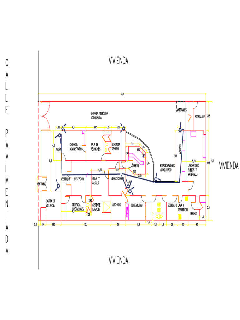 Plano de Distribución de Camaras | PDF