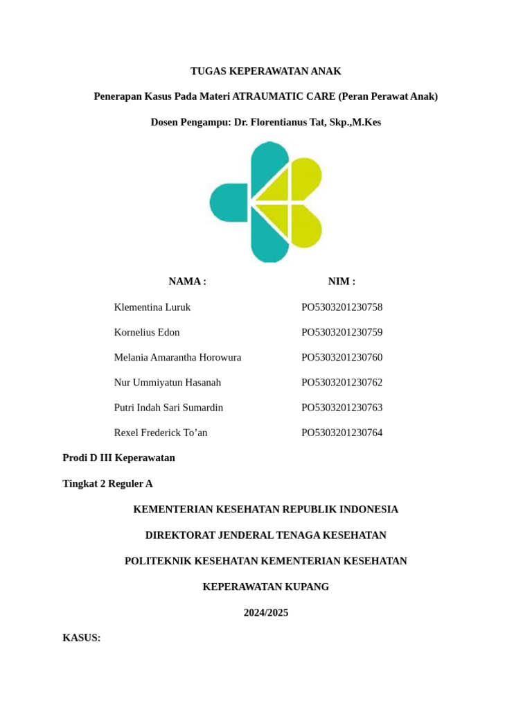 Kep Anak Kel.5 | PDF