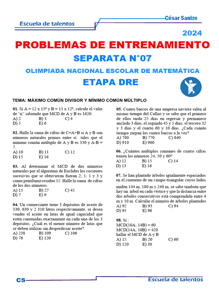 Separata N°07 | PDF