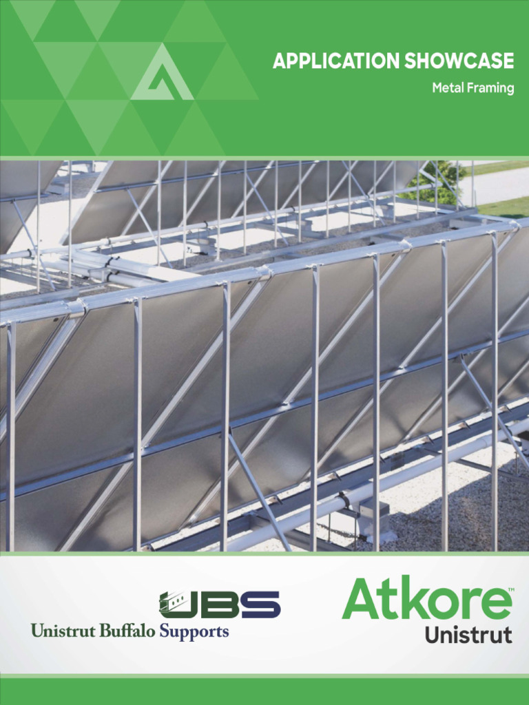 Unistrut Application Showcase | PDF