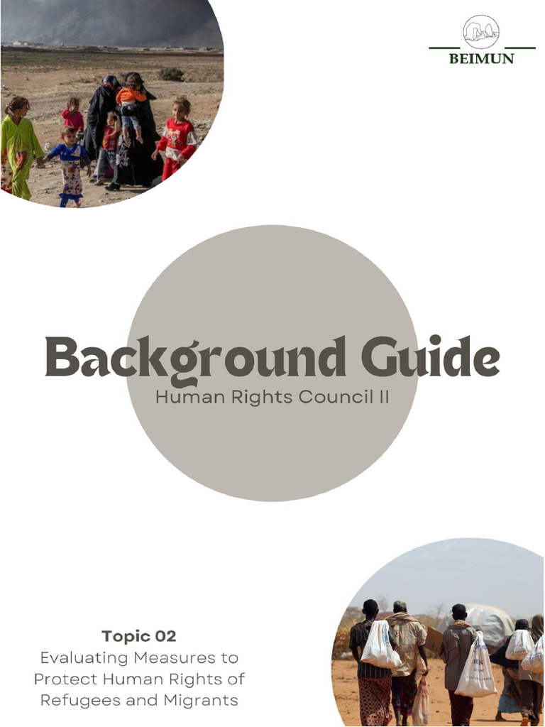 HRC II - Topic Two | PDF | Refugee | United Nations High Commissioner ...
