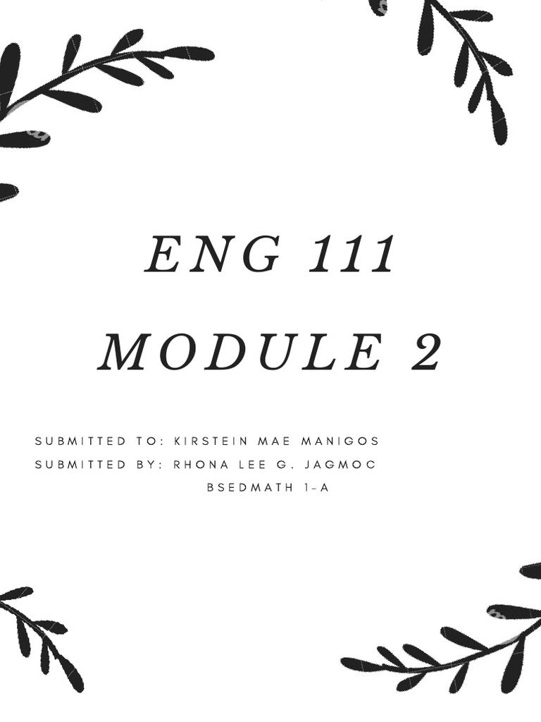 JAGMOC-Module 2 Application | PDF