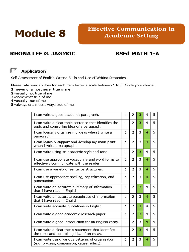 JAGMOC-Module 8 Application | PDF