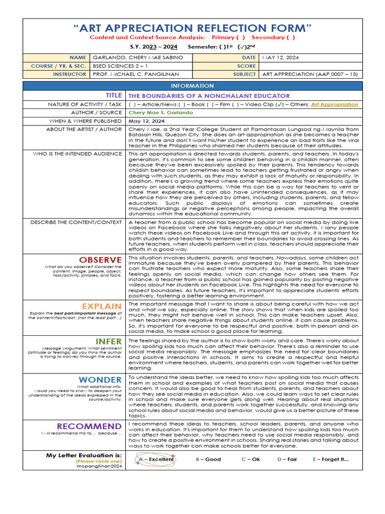 Art Appropriation | PDF | Feeling | Popular Culture & Media Studies