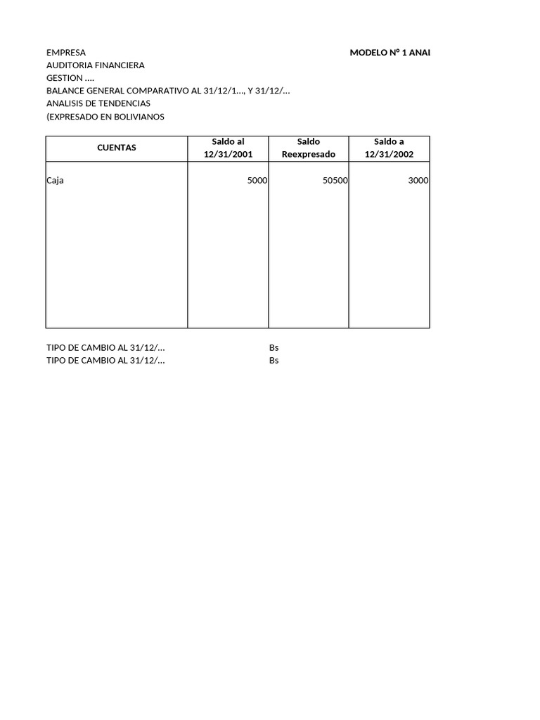 MODELOS PT NORMA Audioria 5 Documentacion Del Auditor CAUB | PDF