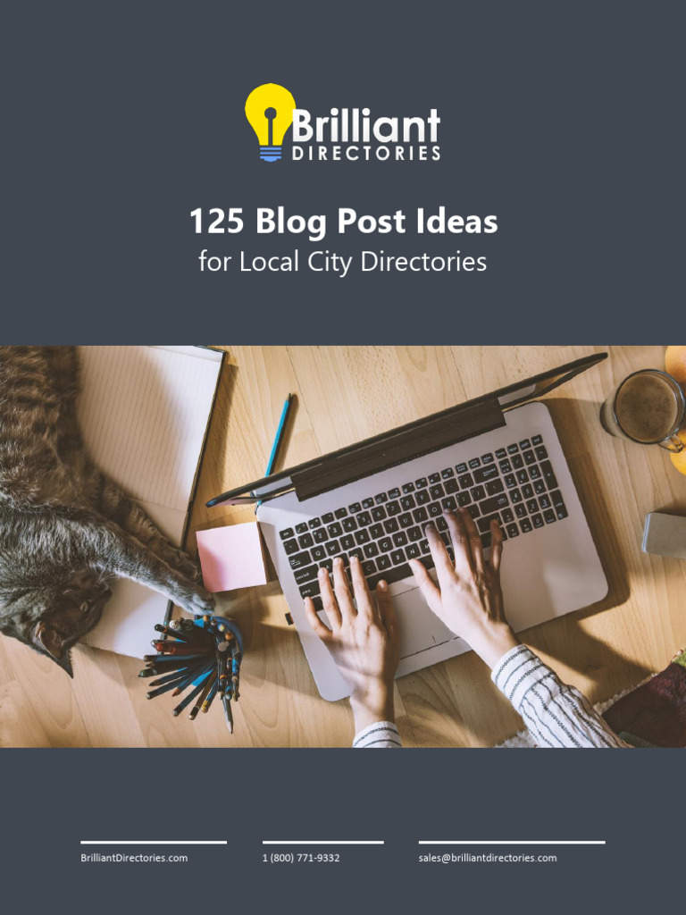 125 Blog Post Ideas | PDF