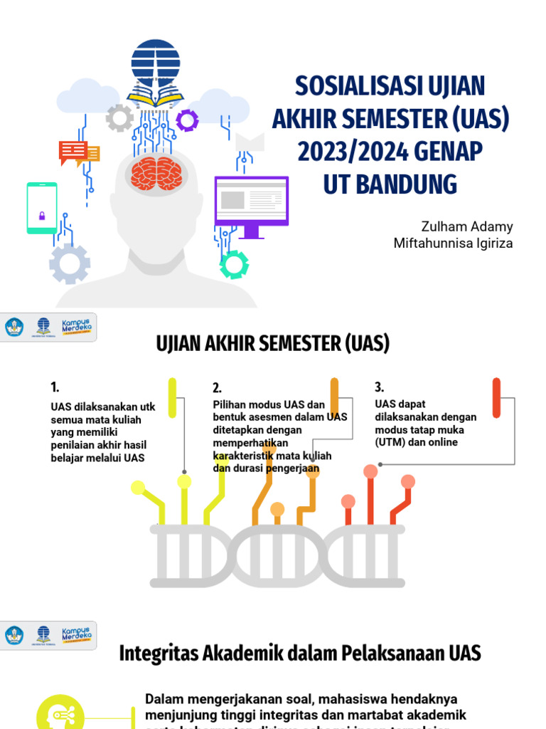 Materi Sosialisasi Ujian Mahasiswa 2024 | PDF