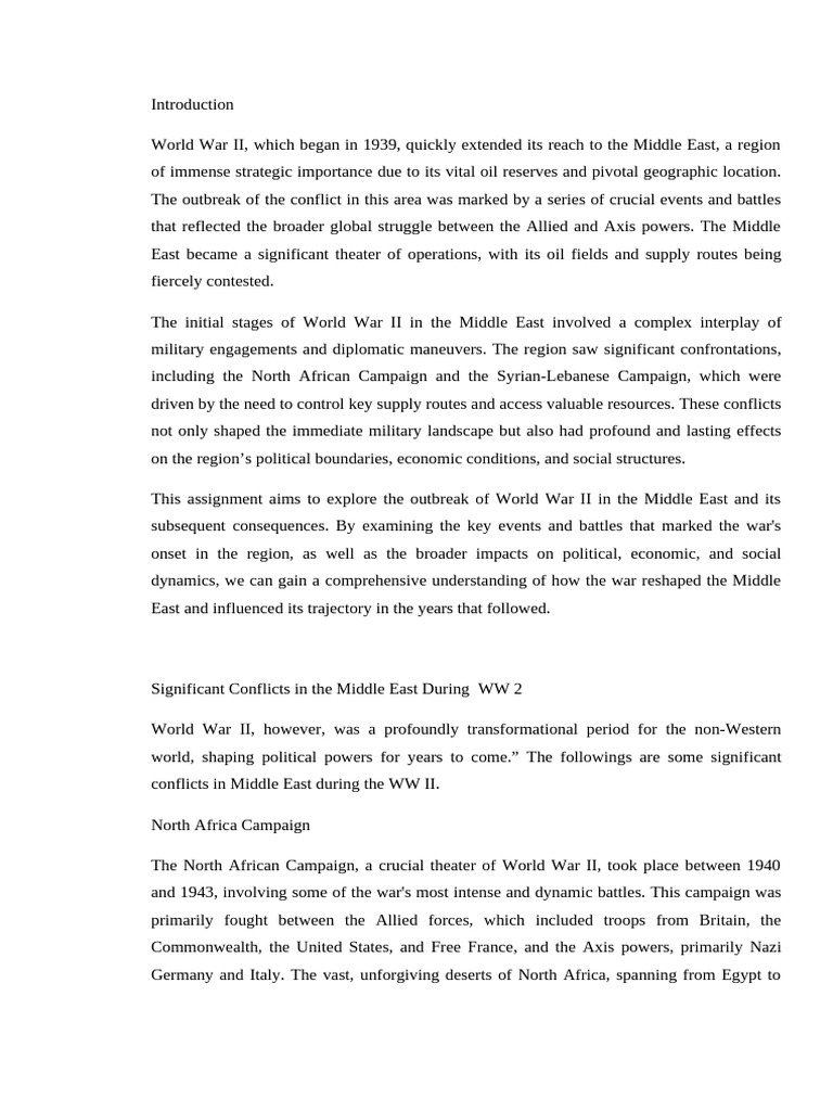 Word War 2 | PDF