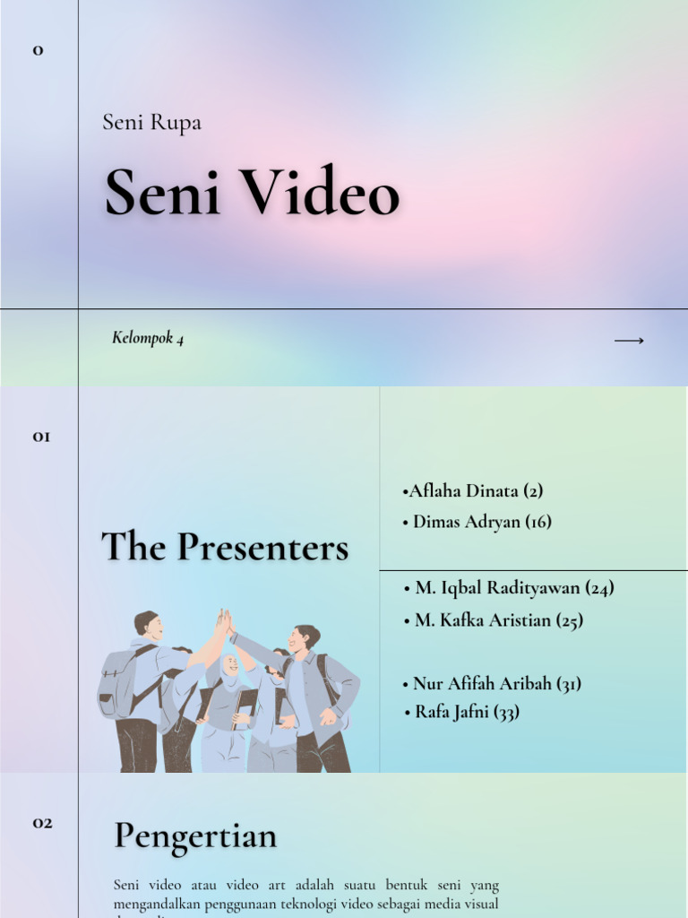 Seni Video XII MIPA 3 | PDF