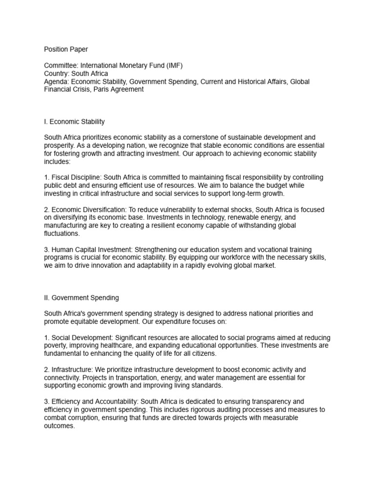 Position Paper | PDF