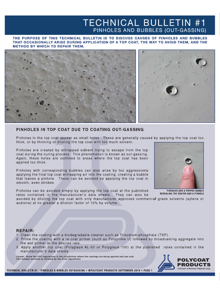 Technical Bulletin 01 Scaled | PDF