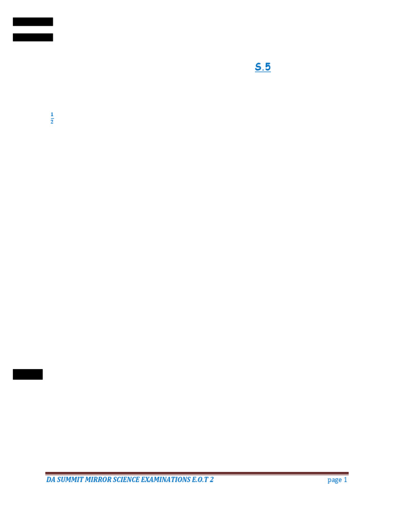 s.5 Chem 2 Eot 2 Edited | PDF