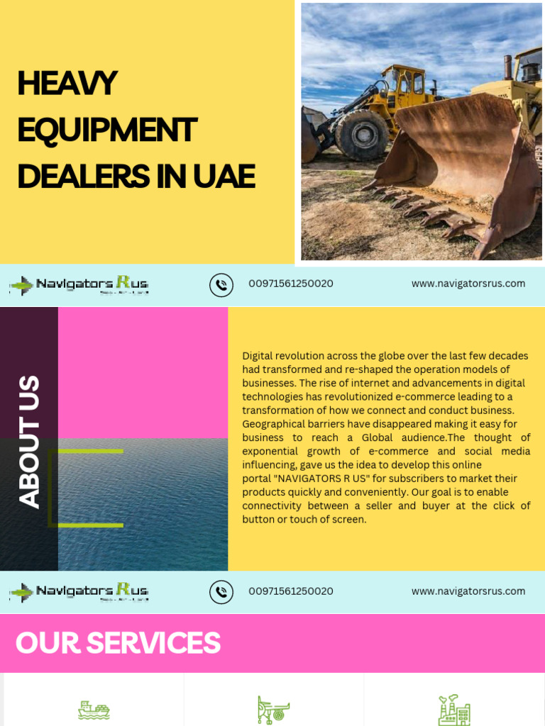 Heavy Equipment Dealers in UAE | PDF