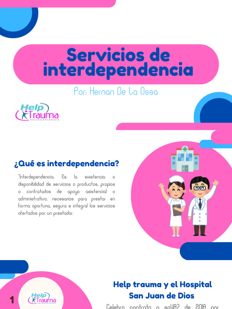 Servicios de Interdependencia | PDF