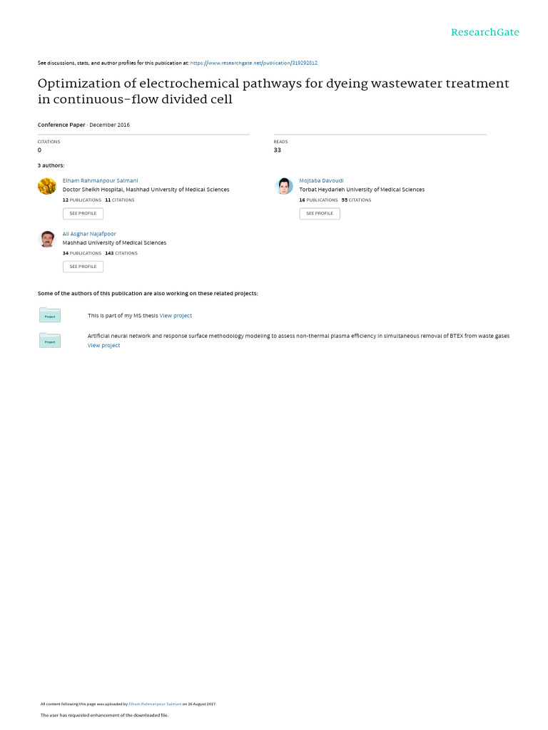 Congress Paper | PDF