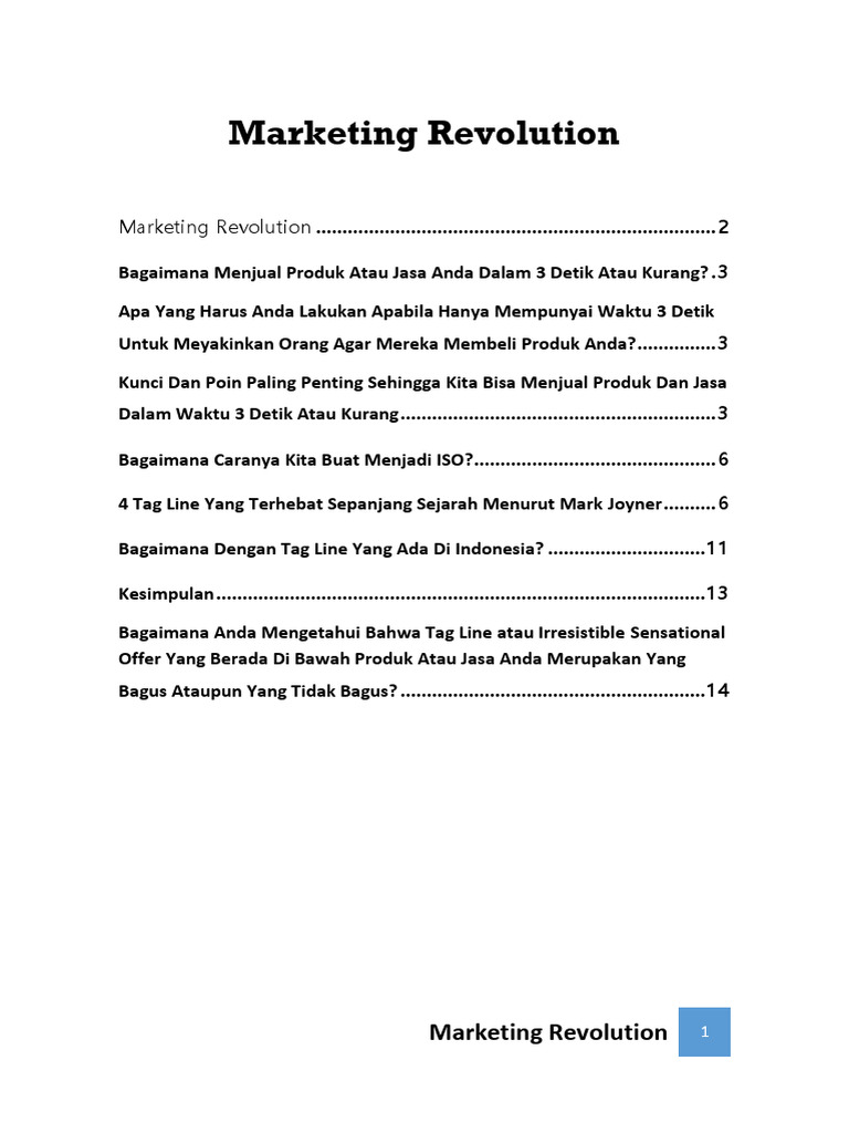 E-Book Sales Marketing Revolution | PDF