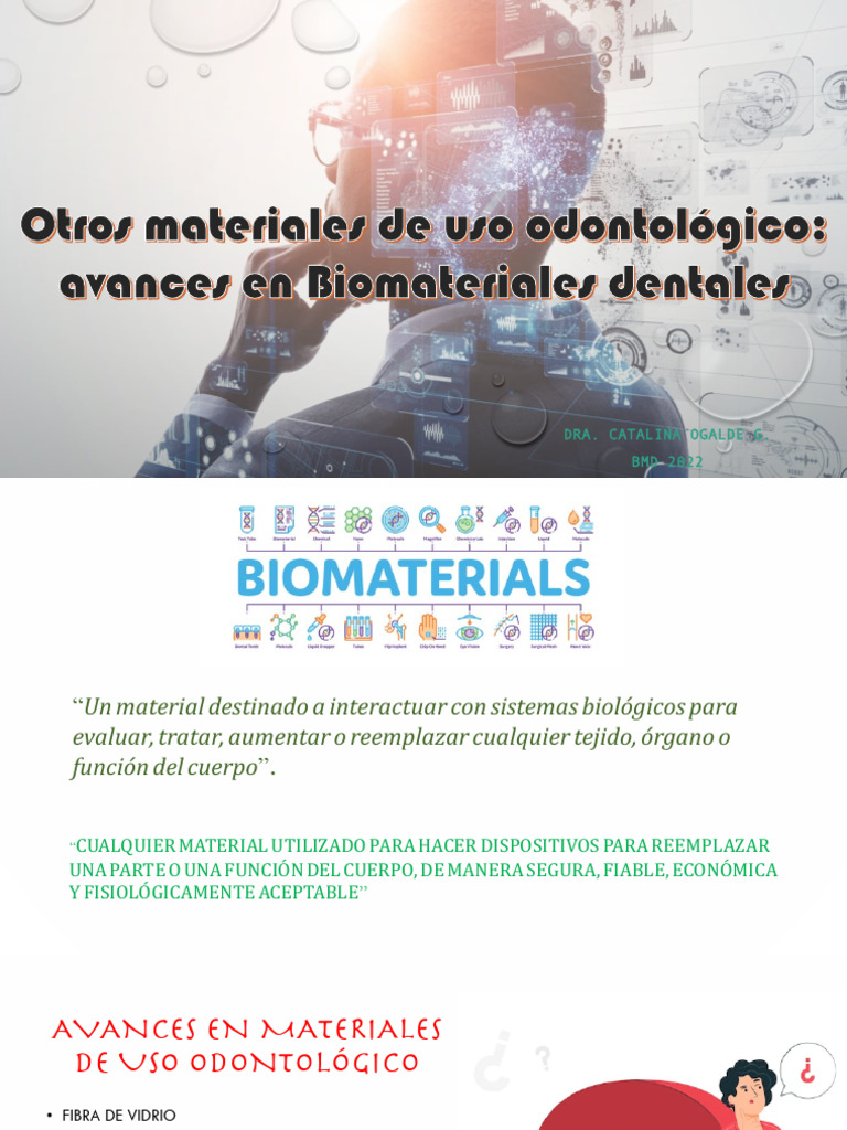 Nuevos Biomateriales BMD 2022 | PDF