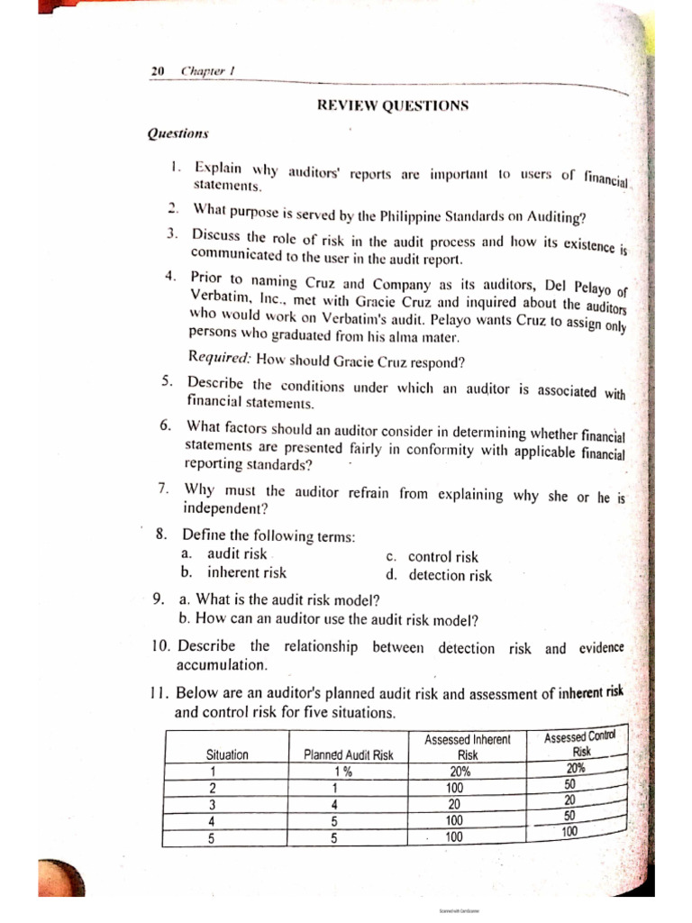 Auditing Pdf