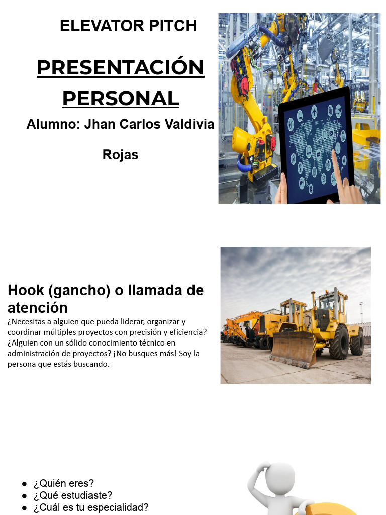Presentacion Personal | PDF