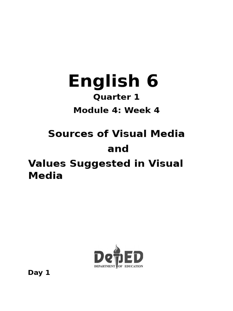 Grade 6 Quarter 1 English Module 4 PDF | PDF