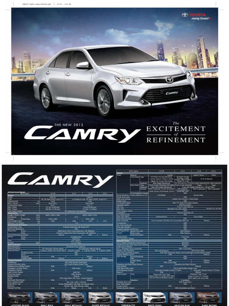 Toyota Camry | PDF