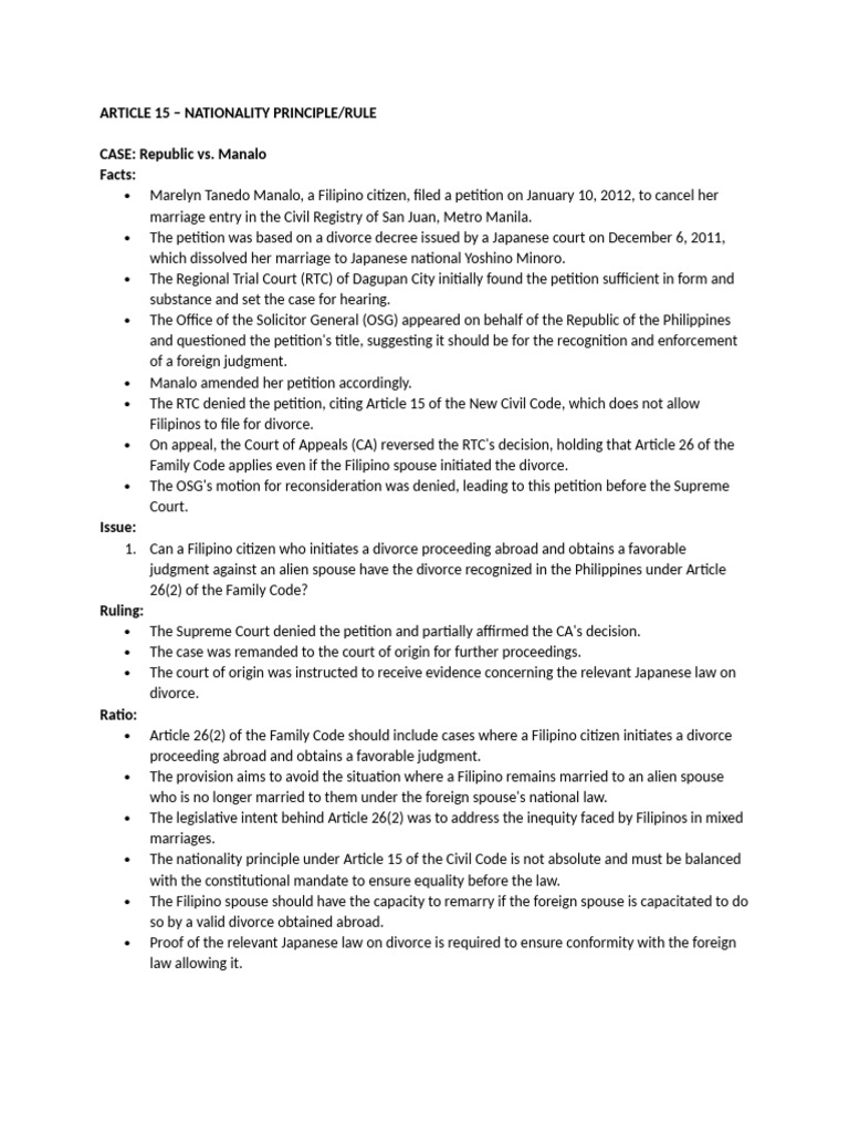 Article 15 - PFR | PDF